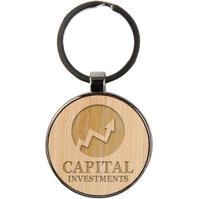 Jocelyn Bamboo Key Tag | Amsterdam Printing