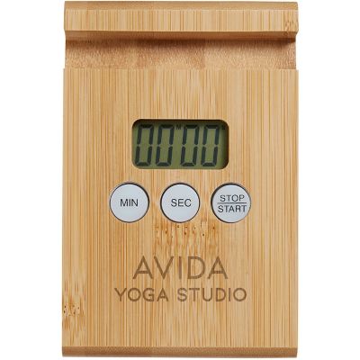 Prime Line Home & Table Bamboo Timer & Stand | Amsterdam Printing