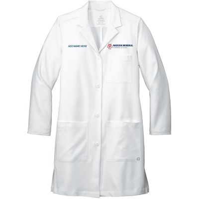 Wink Womens Long Lab Coat | Amsterdam Printing