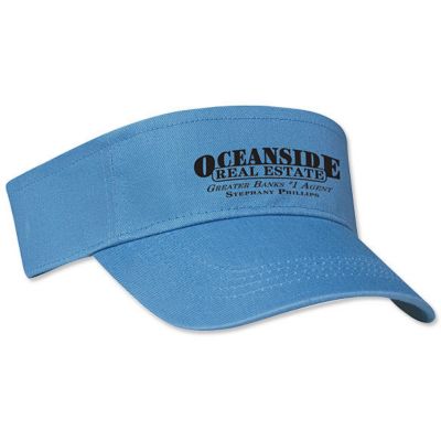 Screen Printed Cotton Twill Visor | Amsterdam Printing