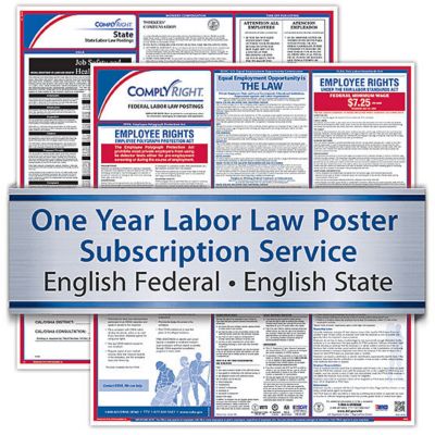 Federal and State Labor Law Poster Subscription | Amsterdam Printing