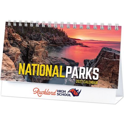 Full Color National Parks Desk Calendar | Amsterdam Printing