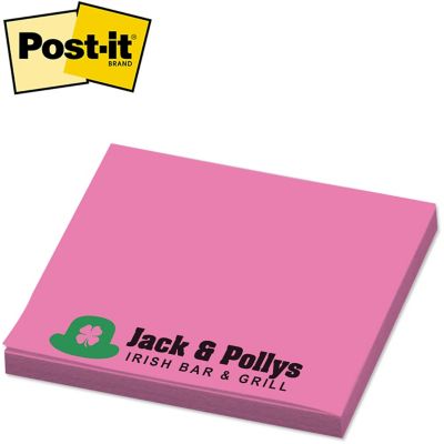 Post-It® Note 3X3 50 Sheet 2 Colour Imprint | Amsterdam Products