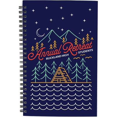 Full Colour Custom 5.5x8.5 Notebook