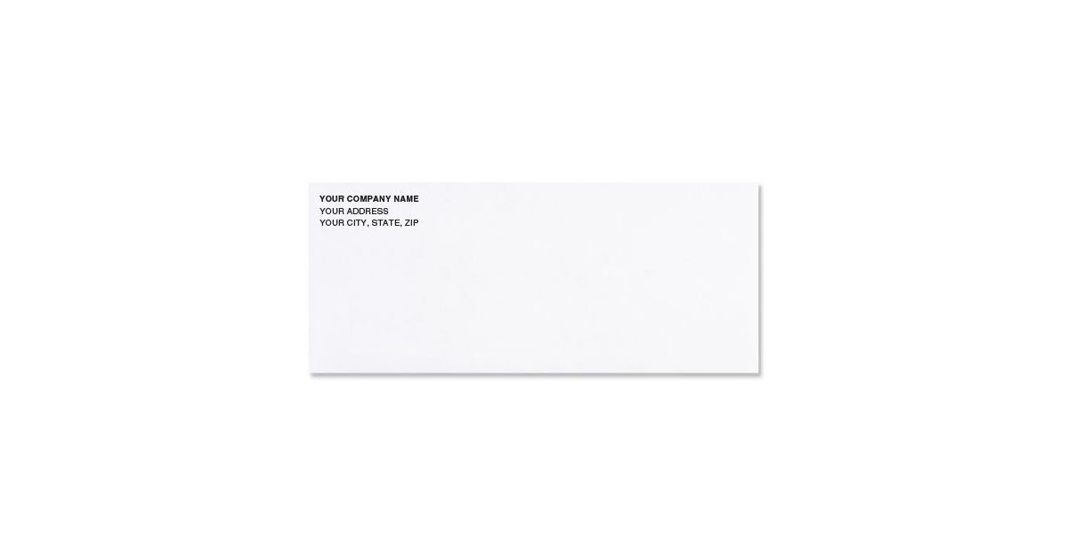 Business Envelope Safety Tint | Amsterdam Printing