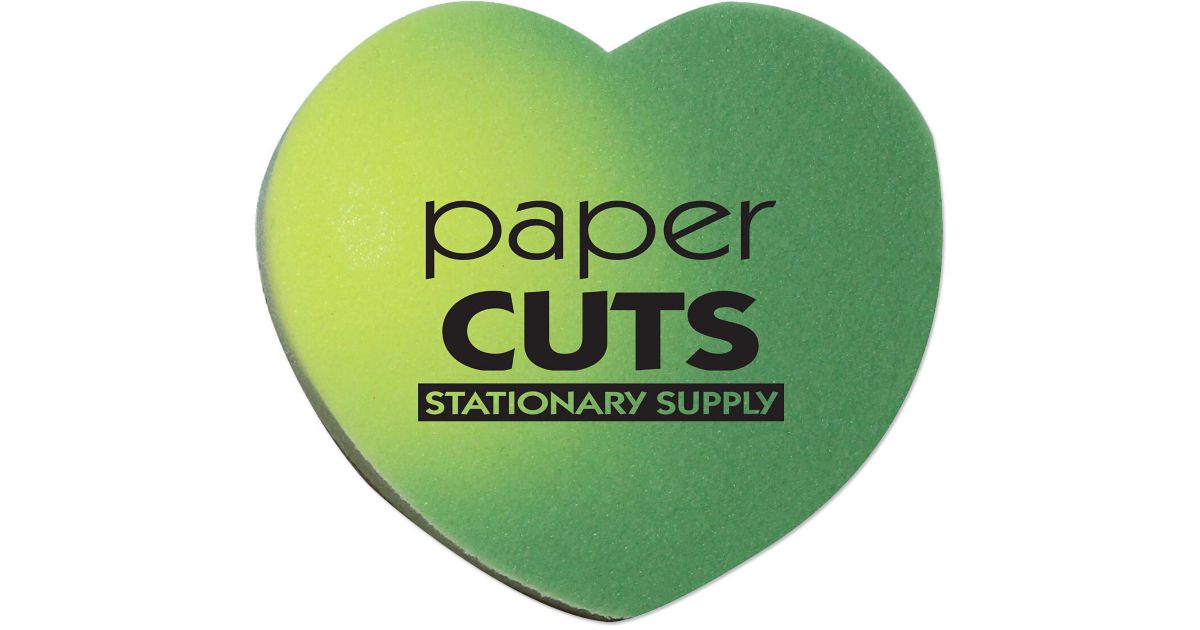 Mood Die Cut Eraser-Heart | Amsterdam Printing