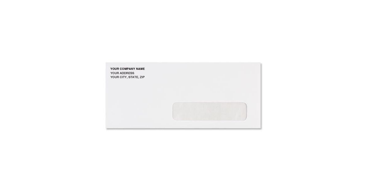 Right Hand Window Envelope | Amsterdam Printing