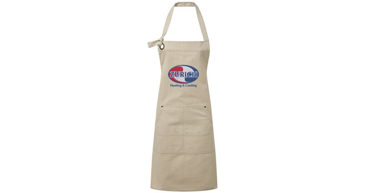 Reprime Unisex Calibre Heavy Cotton Pocket Apron | Amsterdam Printing