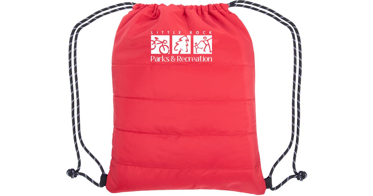 Puffy Quilted Drawstring Bag | Amsterdam Printing