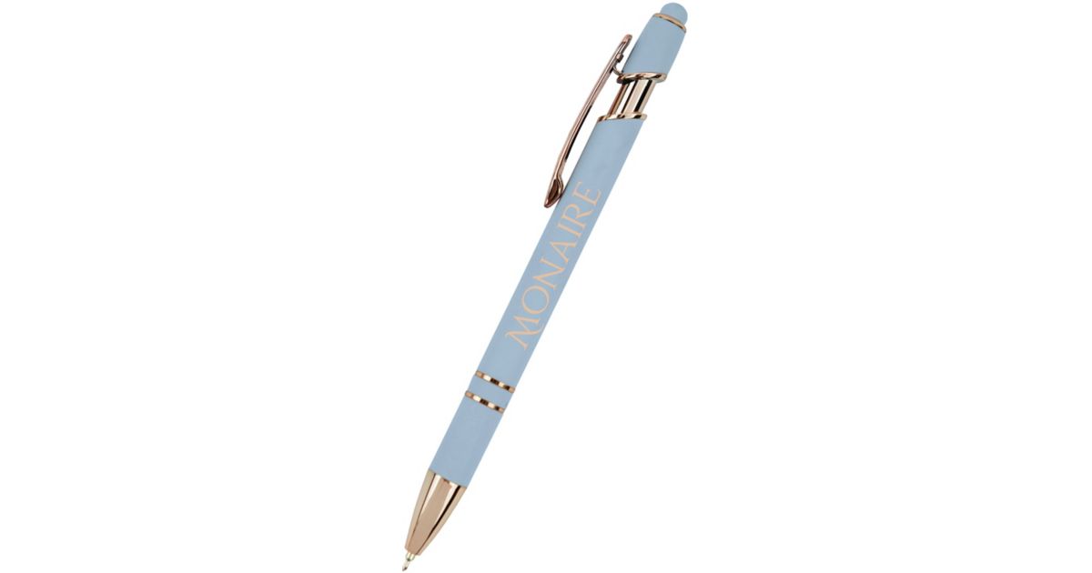Ultima Stylus Gel Glide Pen - Rose Gold | Amsterdam Printing