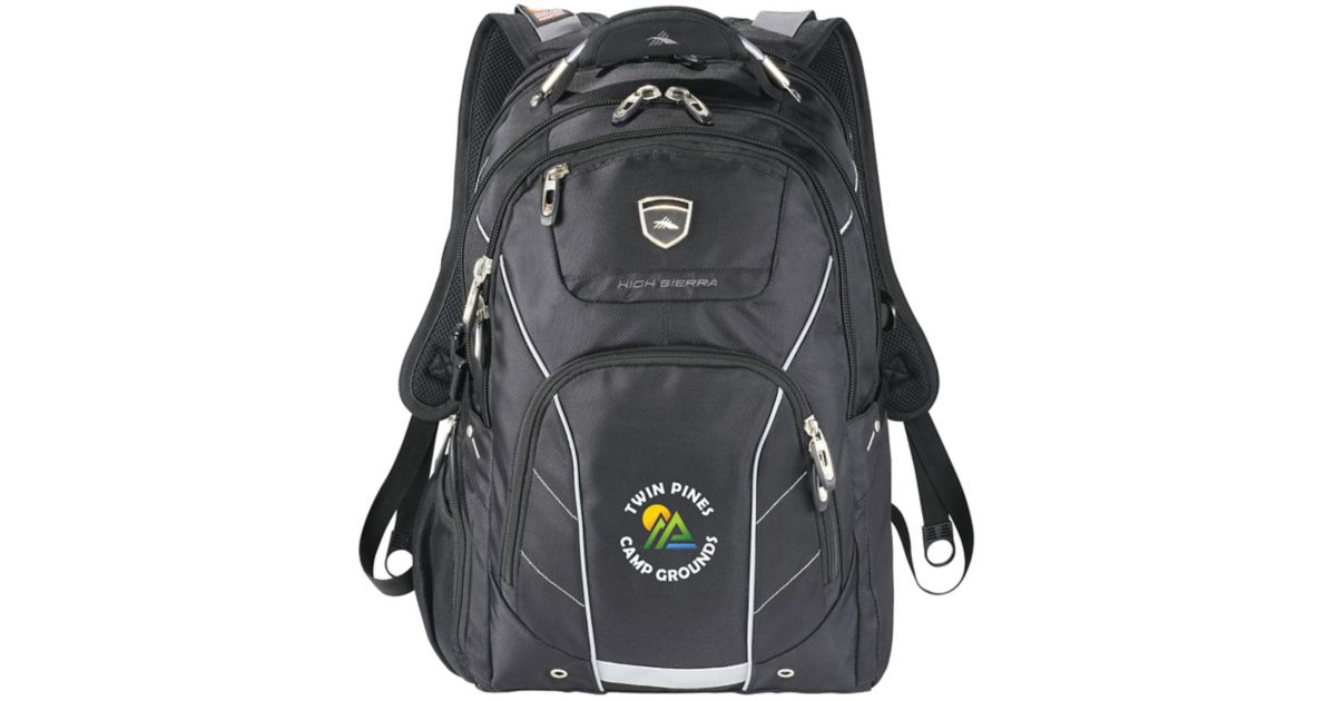 High Sierra Elite Fly-By 17" Computer Backpack | Amsterdam Printing