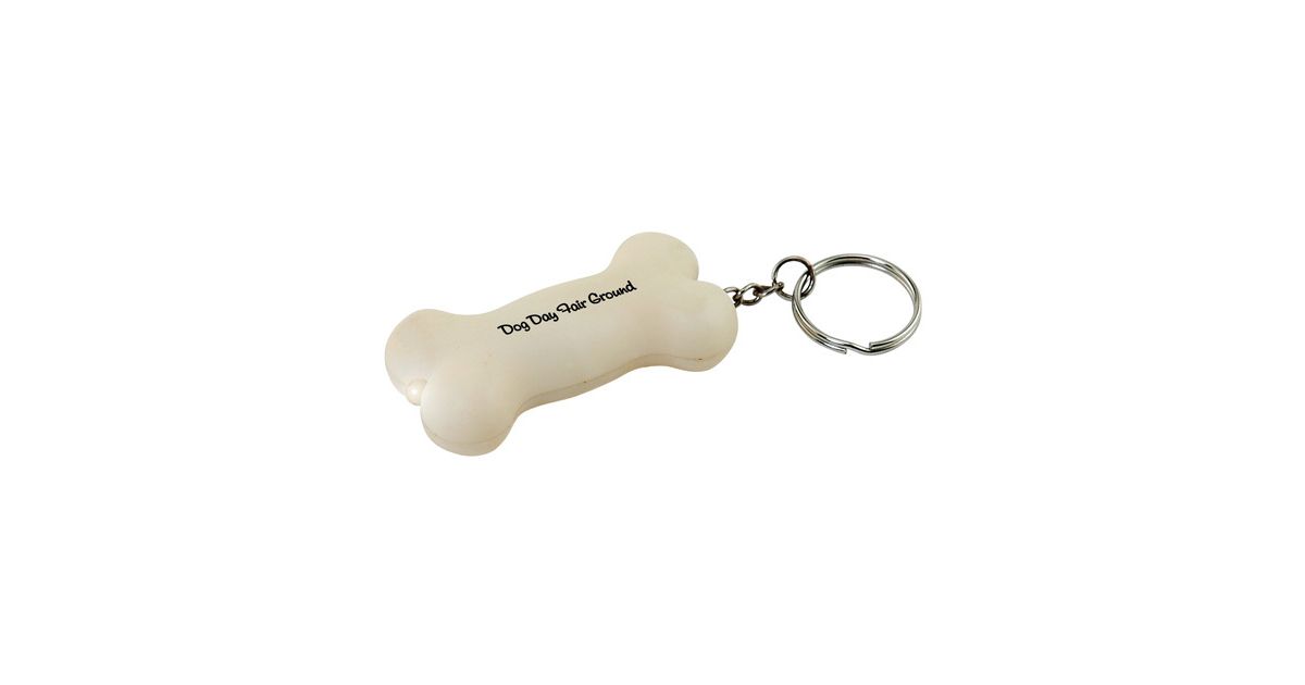 Light Up Dog Bone Key Chain | Amsterdam Printing
