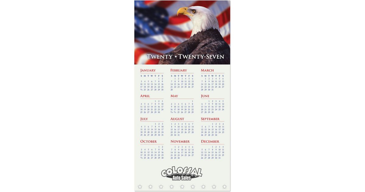 Custom Imprinted Patriotic Calendar | Amsterdam Printing