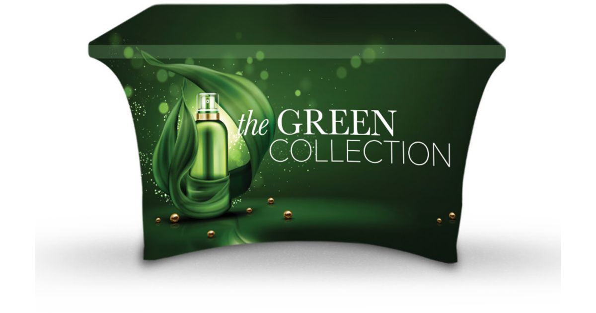 Displaysplash 4' Rpet Stretch Open Back Table Cvr | Amsterdam Products