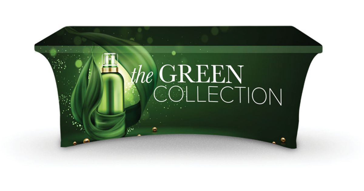 Displaysplash 6' Rpet Stretch Open Back Table Cvr | Amsterdam Products