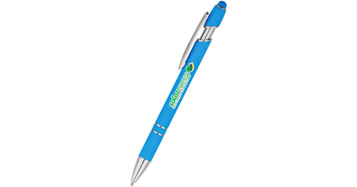 Full Color Ultima Brite Softex Stylus Gel Pen | ADG Promo