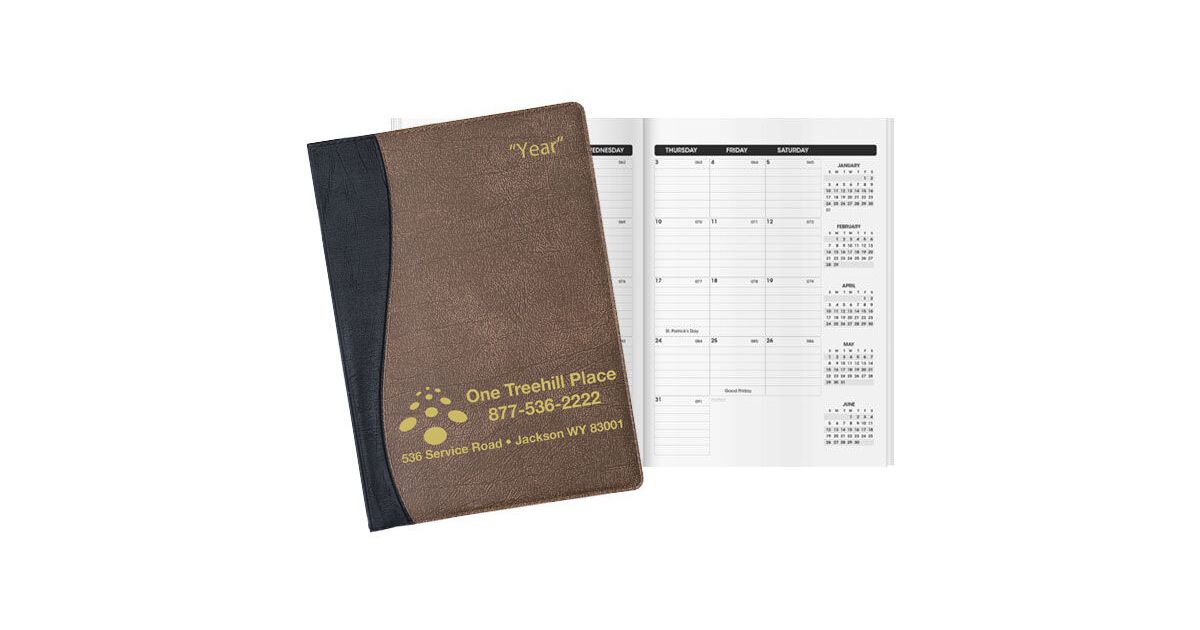 Amherst Classic Monthly 7x10 Desk Planner