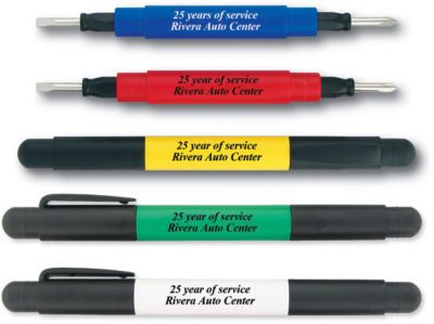 Promotional Double Sided Pocket Screwdrivers | Tools