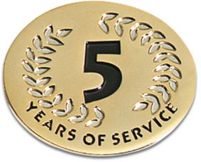 Years Of Service Lapel Pins | Amsterdam Printing